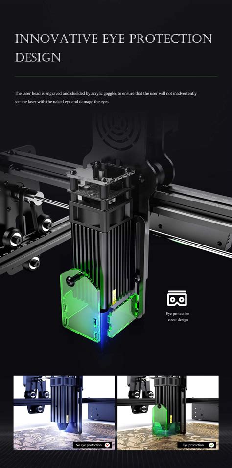 【refurbished】atomstack A5 20w Laser Engraver Fixed Focus Eye Protectio Creatorally