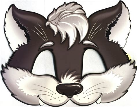 Маска кота шаблон — Все для детского сада