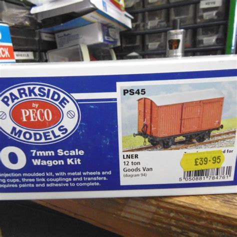 Ps45 Lner 12 Ton Goods Van Uk Model Railway Locomotives Rolling Stock And Accessories