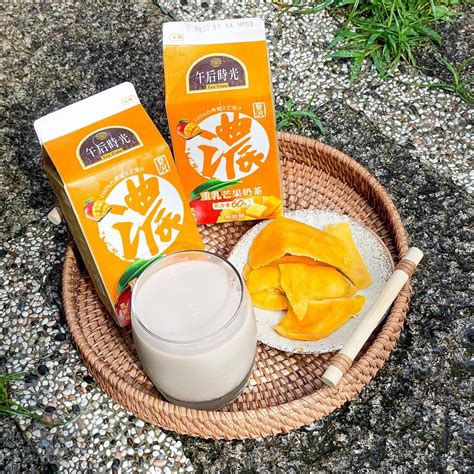 全台芒果控集合 超商重乳芒果奶茶夏日必喝 香醇奶茶 愛文芒果口感大升級 Foody 吃貨