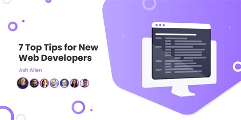 Top Tips For New Web Developers Ash Allen Design