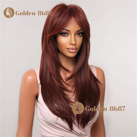 Auburn Red Color Hair