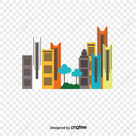 대도시 일러스트세트웹 사이트산업 Png 일러스트 무료 다운로드 Lovepik