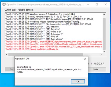 Support Ed25519 X509 Certificates · Issue 121 · Amebiseduvpn · Github