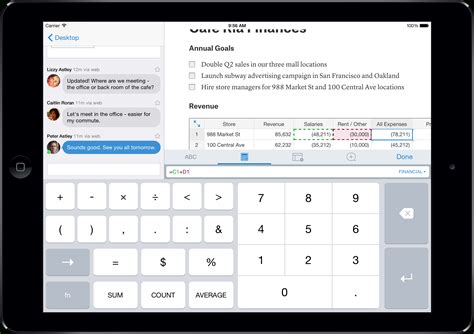 Collaborative Spreadsheet In Quips Adds Spreadsheets To Collaboration