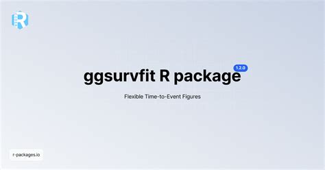 Ggsurvfit R Package Documentation R Packages