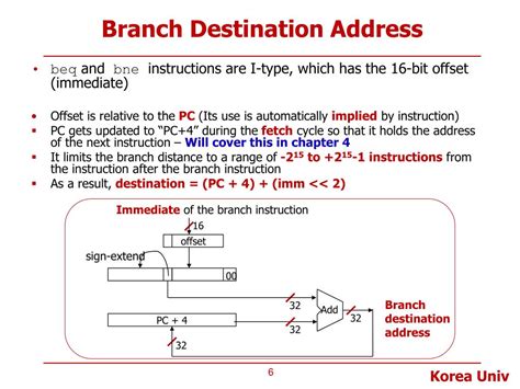 ppt lecture 8 mips instructions 3 branch instructions 1
