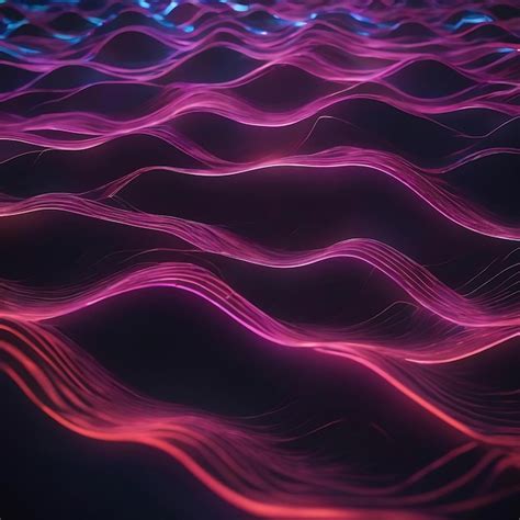 Premium Photo 3d Digital Dynamic Wave Flow Digital Structure Secure