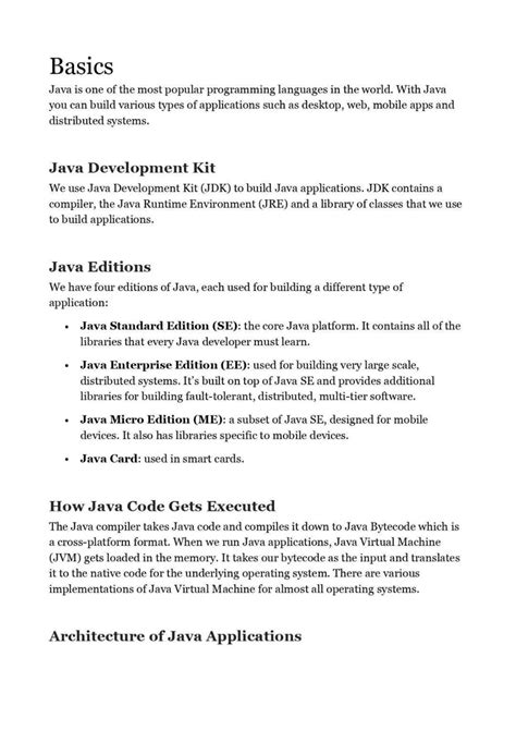 Solution Java Cheatsheet Hand Written Notes Studypool