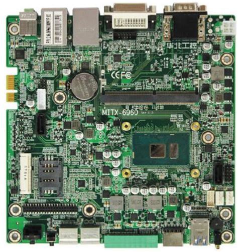 Skylake U Mini ITX Features Mini PCIe And PCIe X