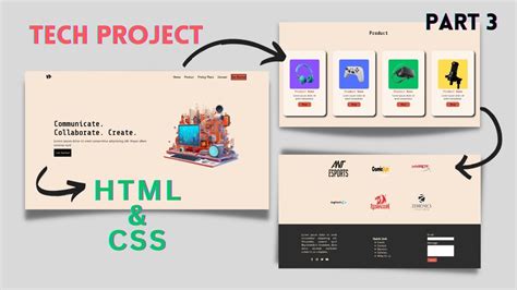 Creating Tech Based Webpage Part 3 Final Dynamic Web Youtube