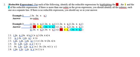 2 Reducible Expressions For Each Of The Following