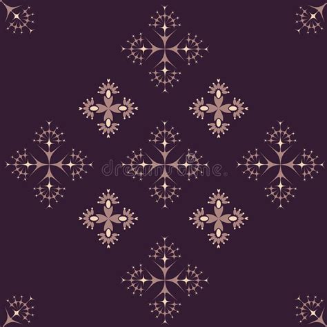 Abstract Vector Pattern Illustration Seamless Ornament Textile Background Stock Vector