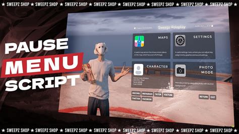 Fivem Pause Menu Script Sweepz Pause Menu Fivem Releases Cfxre