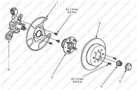 Honda Civic с 2001 по 2005 год - задняя подвеска