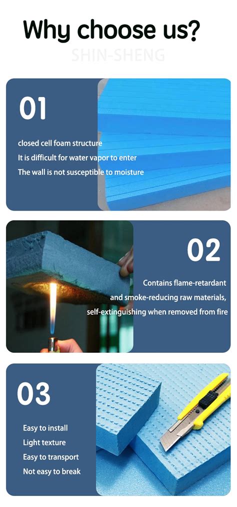 Expanded Polystyrene Board Partition Wall Extruded Polystyrene Mount Board Polystyrene Pipe