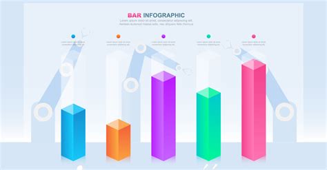 Bar Chart Diagram Infographic Elements TemplateMonster