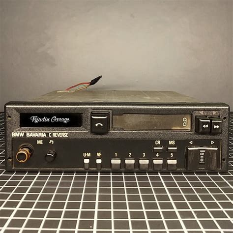 Jual Bmw Bavaria C Reverse Head Unit Hu Single 1 Din Retro E28 E30 E34 M40 Kab Bogor