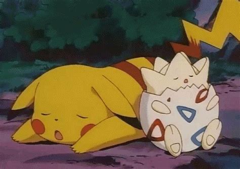 Pikachu And Togapi Pokemon Sleep