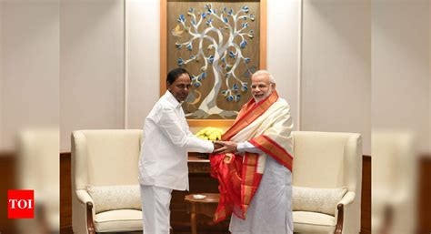 Kcr Meets Modi Says Trs Open To Post Poll Alliance With Bjp In 2019