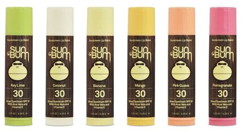 Sun Bum Lip Balm Spf 30 All Flavors Check Reviews And Prices Of