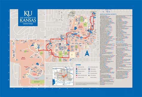 University Of Kansas Campus Map Allmaps Preserving Every Map Ever