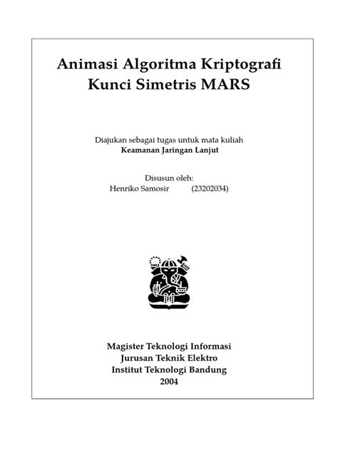 Algoritma Kriptografi Modern Pdf