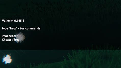 Valheim como usar códigos cheats e comandos de console