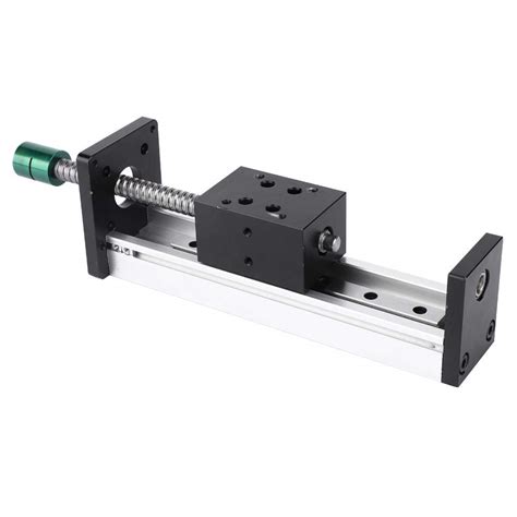 Buy 200mm Linear Guide Rail Aluminum Alloy Ball Screw Linear Guide
