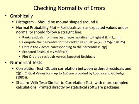 PPT Checking Regression Model Assumptions PowerPoint Presentation Free Download ID