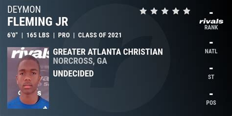 Deymon Fleming Jr 2021 Pro Style Quarterback