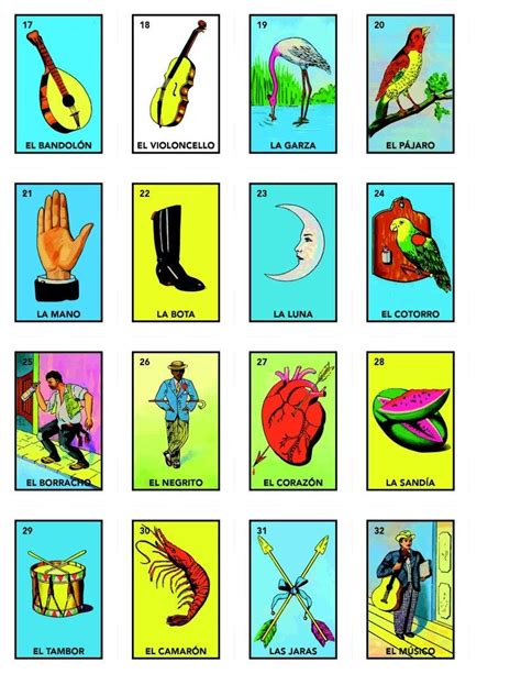 Pin By Mae Hdz On Cartas De Loteria Mexicana Loteria Cards Printable