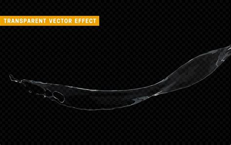 Брызги белой воды реалистичные изолированные элементы дизайна