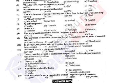 Biology C10th Class Grade X Notes For Sindh Board Perfect Notes 24u