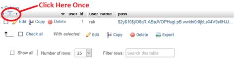 Mysql Phpmyadmin Foreign Key Not Clickable Because Shortened With Ellipsis Stack Overflow