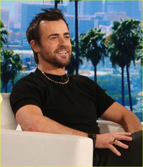 Justin Theroux Says Jennifer Aniston Likes His Beard To A Point Photo 3884393 Ellen