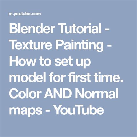 Mastering Texture Painting Step By Step Blender Tutorial