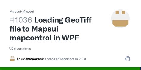 loading geotiff file to mapsui mapcontrol in wpf · issue 1036 · mapsui