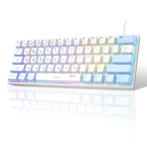 Magegee Mini Gaming Keyboard Rgb Backlit Key Ultra Compact Keyboard Ts Ergonomic
