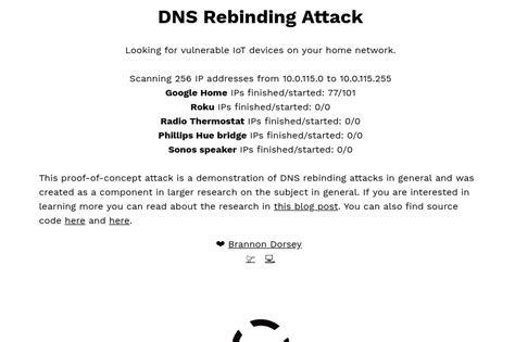 Dns Rebind Toolkit A Front End Javascript Toolkit For Creating Dns