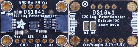 Stemmaで広がるarduinoの世界⑨step1 対数変化電子抵抗器ds1841 Arduinoクックブック