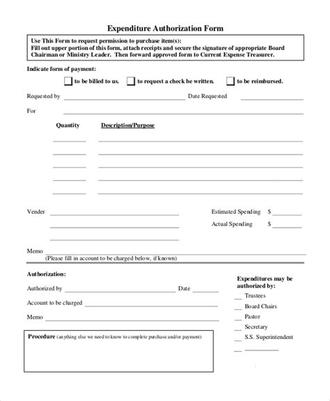 Free 17 Sample Authorization Forms In Ms Word Pdf Excel