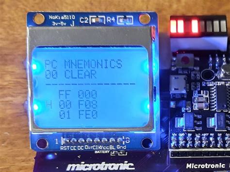 Microtronic The Next Generation Is A 4 Bit Mcu Trainer Running On An Microtronic The Next Generation Is A 4 Bit Mcu Trainer Running On An