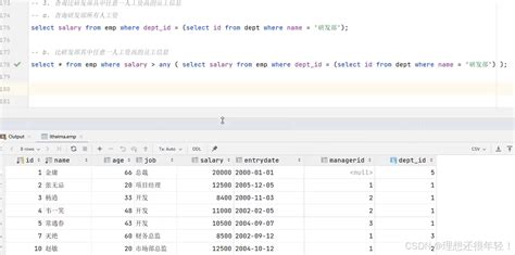 对于多个表多个字段进行查询、f12查看网页的返回数据帮助开发、数据库的各种查询方式（多对多、多表查询、子查询等）。f12查看页面数据表 Csdn博客