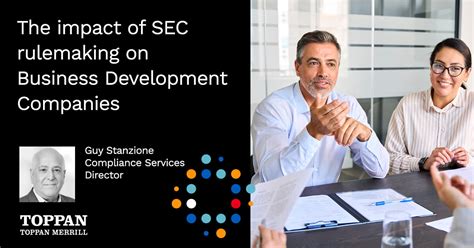The Impact Of Sec Rulemaking On Business Development Companies Toppan Merrill