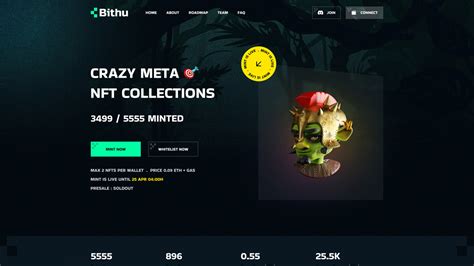Bithu NFT Minting Collection With Smart Contract React JS Solidity