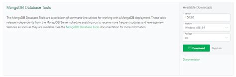 无法将“mongoimport”项识别为 Cmdlet、函数、脚本文件或可运行程序的名称的解决方法 蜗牛渣渣 博客园