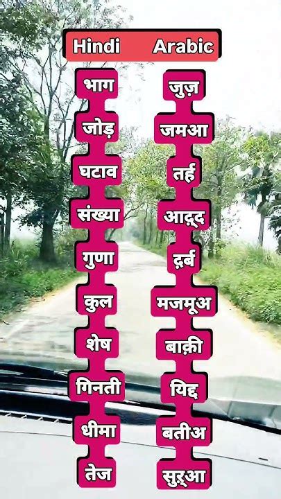 Arabic Hindi Course Youtube