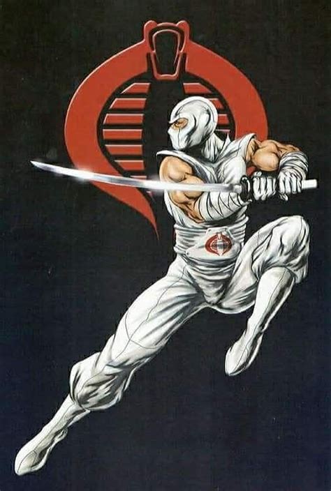 Cobra Storm Shadow Storm Shadow Gi Joe Characters Comic Art