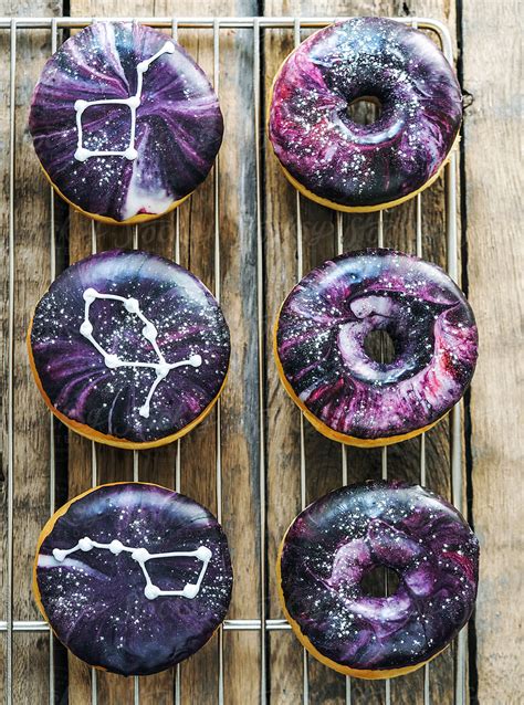 Space Donuts By Stocksy Contributor Sergey Melnikov Stocksy